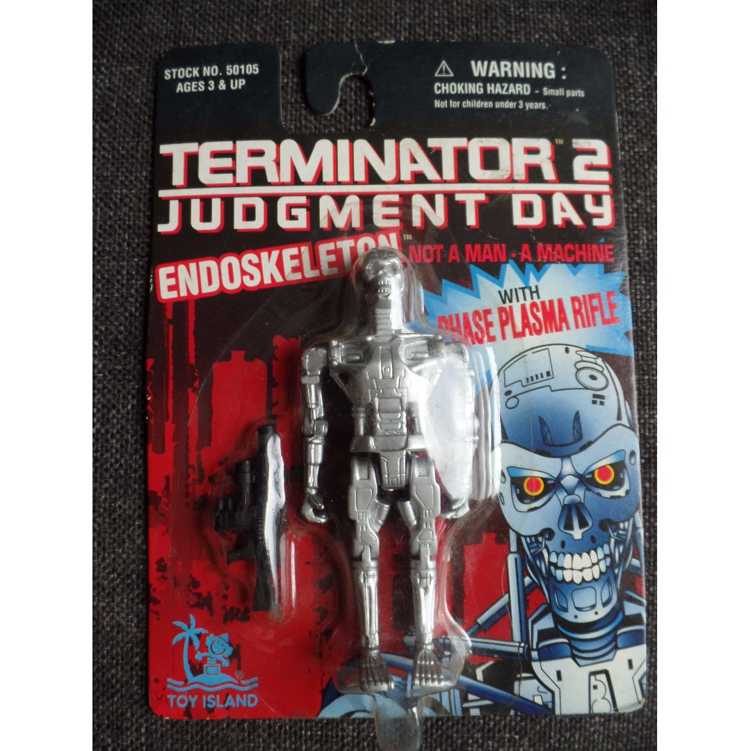 Terminator 2 Judgement Day Figure Endoskeleton 1995, Hobbies & Toys ...