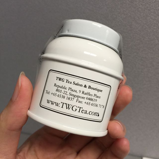 TWG Tea Mini Tea Tin Jasmine Pearls 20g, Furniture & Home Living ...