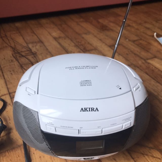 AKIRA Portable CD/MP3/USB Player, Audio, Portable Music Players on ...