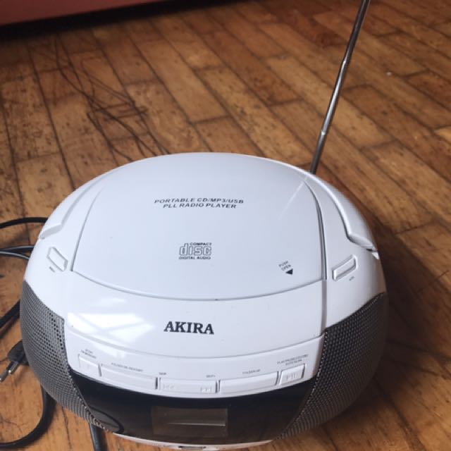 AKIRA Portable CD/MP3/USB Player, Audio, Portable Music Players on ...