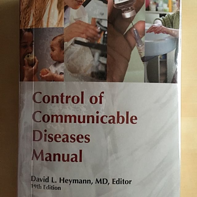 Control Of Communicable Diseases Manual, Books & Stationery, Textbooks ...