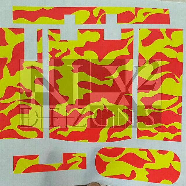 Customize Stickers:- Iu Unit, Motorcycles, Motorcycle Apparel on Carousell