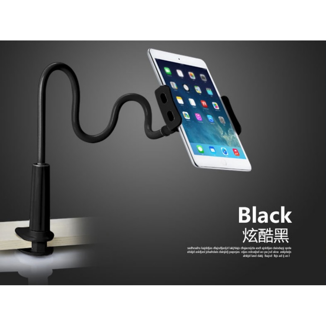 Flexible Hand Phone iPad Tablet Holder Stand Clip Mount Samsung Galaxy ...