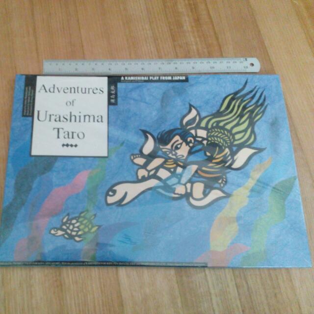Kamishibai Japanese Story Cards Urashima Taro, Books & Stationery ...