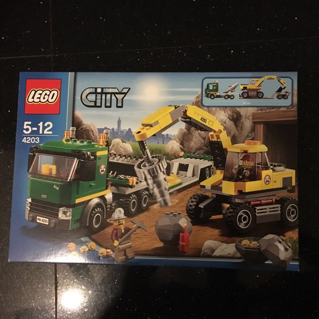 Lego City 4204 The Mine & 4203 Excavator Transportation, Hobbies & Toys ...