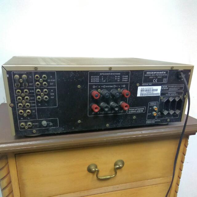 Marantz PM7200 Stereo Integrated Amplifier (Gold), Audio, Soundbars ...