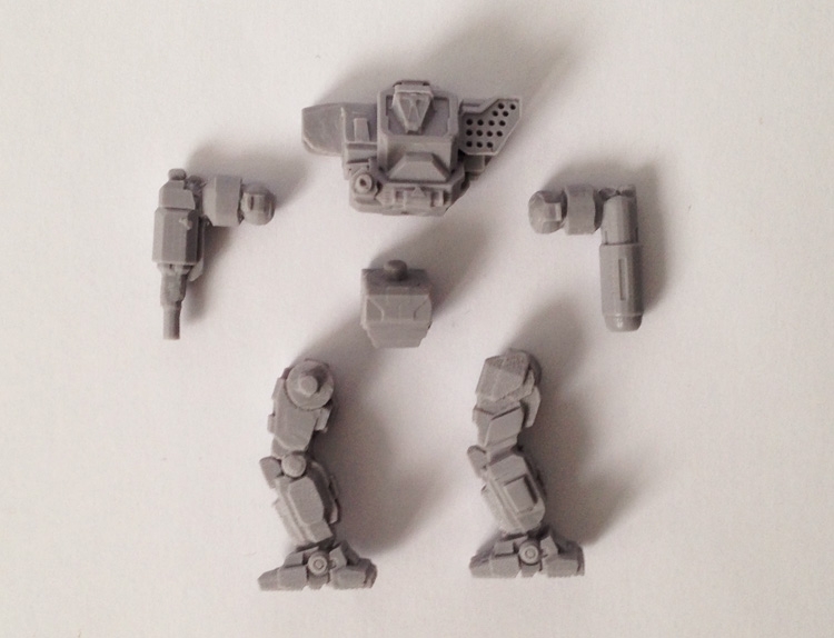 Mechwarrior Online Battletech 1/285 Orion look-alike (Robotech Macross ...