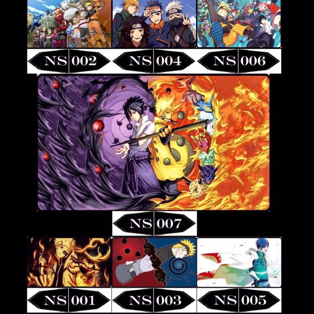 (Naruto Shippuden) Gaming Keyboard Mouse Pad Mat 30X70cm, Computers ...