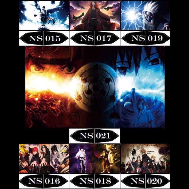 (Naruto Shippuden) Gaming Keyboard Mouse Pad Mat 30X70cm, Computers ...