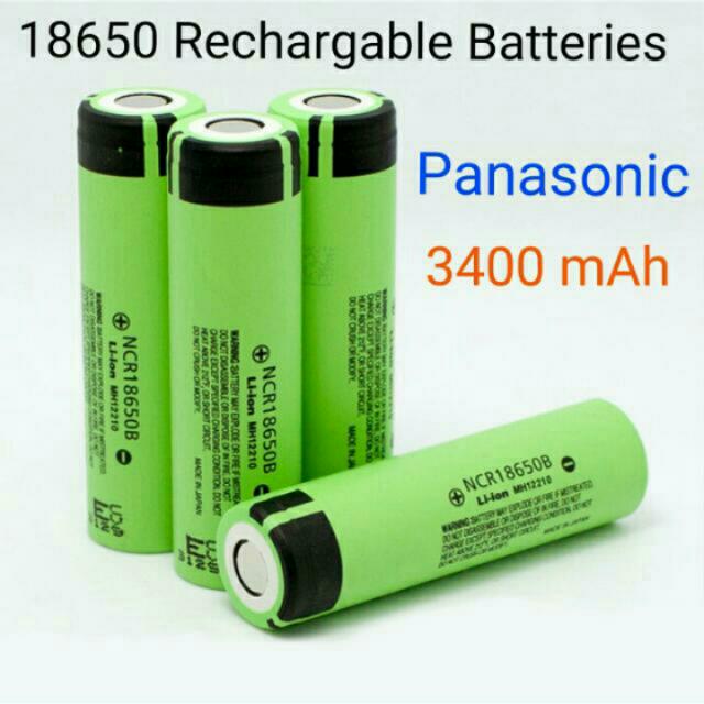 Panasonic NCR18650B 18650 Li-ion Rechargeable Battery - $10.50 Per Pc, Mobile Phones & Gadgets ...