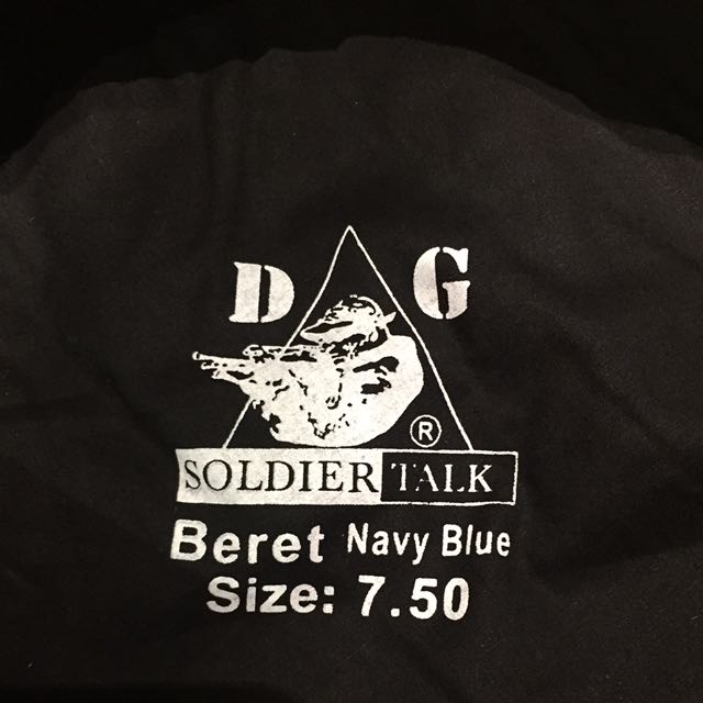 SAF Blue Beret with Guards Tab Size 7.5, Men's Fashion, Tops & Sets ...