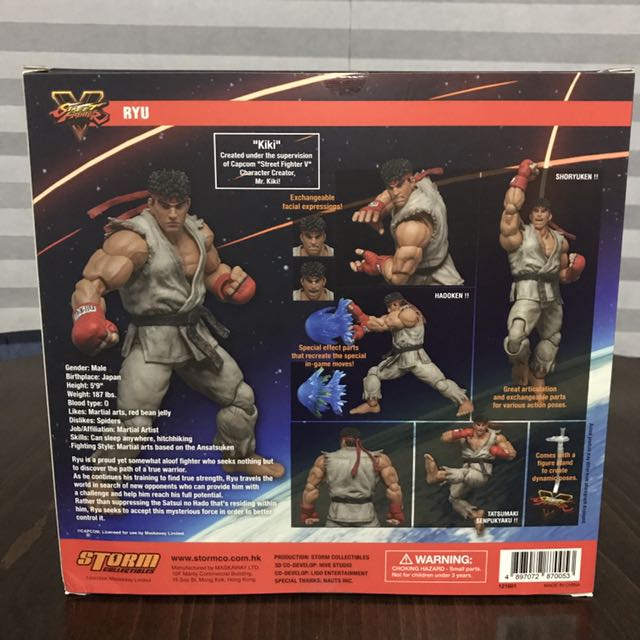 Storm Collectibles - Street Fighter V - Ryu - 1/12 Action Figure ...