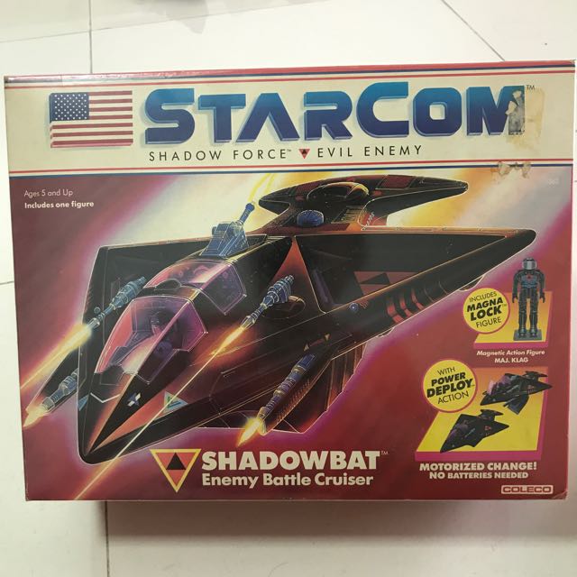 Vintage Starcom Shadowbat, Hobbies & Toys, Memorabilia & Collectibles ...