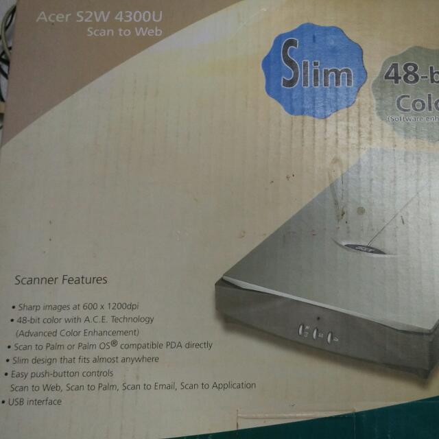 Acer S2W 4300U Scanner, Computers & Tech, Parts & Accessories, Computer ...