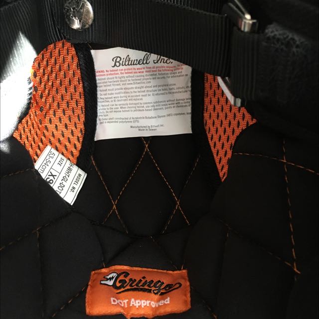 Biltwell Gringo Helmet Motorcycle Cafe Racer Vintage Tracker Brat ...