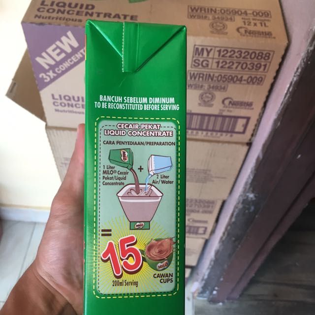 Concentrate Milo / Pati Pekat Milo, Food & Drinks, Beverages on Carousell
