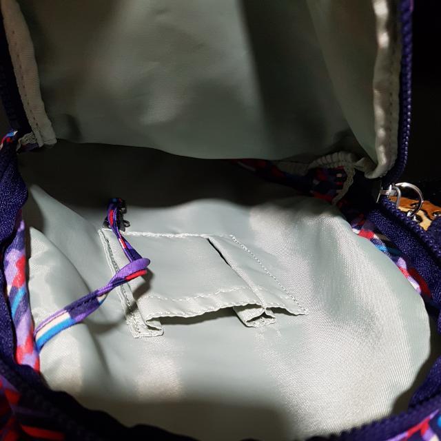 Kipling CLAS CHALLENGER Purple STONE PRINT backpack, Women's Fashion ...