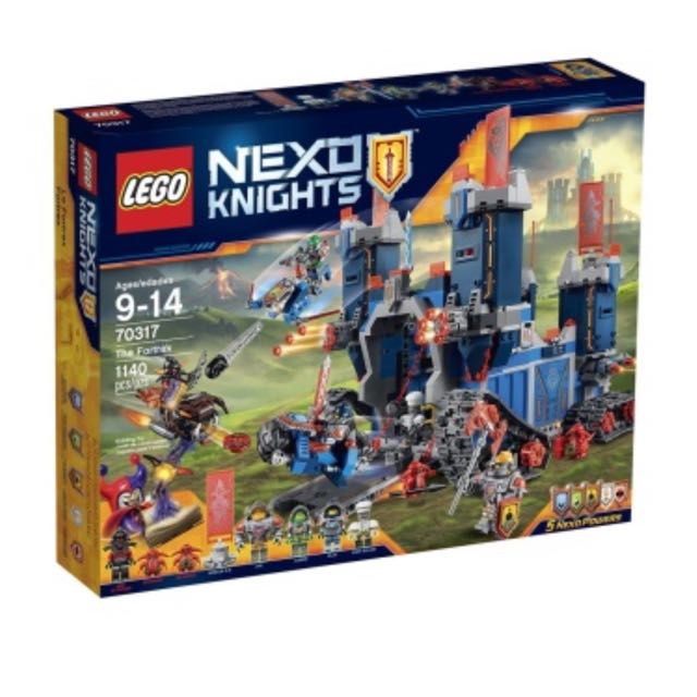 Lego 70317 70324 Nexo Knights Fortrex - Used Set And Merlok's Library 2 ...