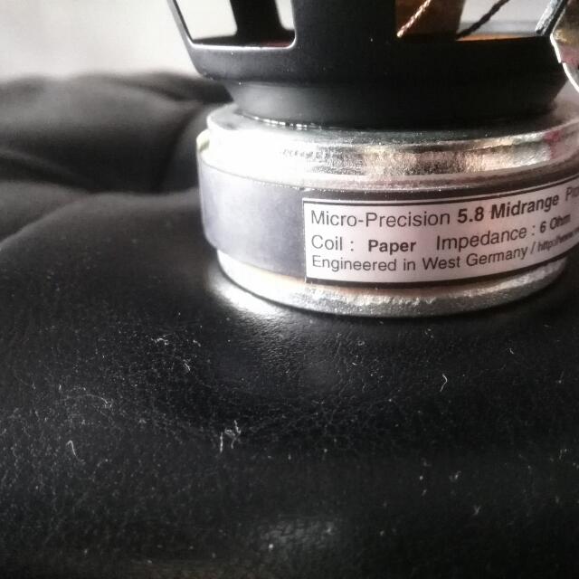 Micro Precision Mid Range Speaker W Pod, Car Accessories on Carousell