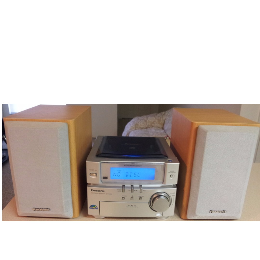 Audio Hi-Fi Mini Sound System , Panasonic, SA-PM 06, TV & Home ...