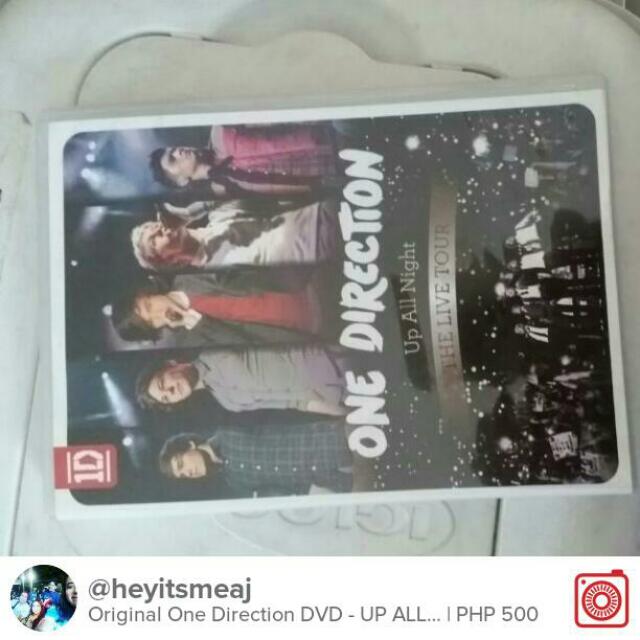 Pre Loved 1D Original Dvd, Hobbies & Toys, Music & Media, Music ...
