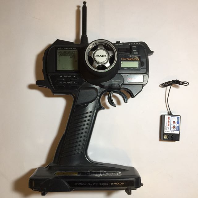 Sanwa MX-3S Radio Controller With Sanwa RX-331S Receiver, Hobbies & Toys, Toys & Games on Carousell