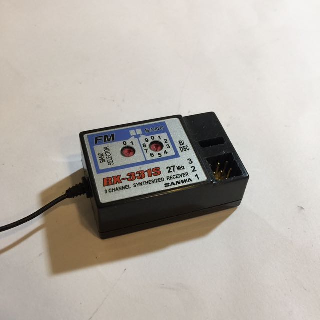 Sanwa MX-3S Radio Controller With Sanwa RX-331S Receiver, Hobbies & Toys, Toys & Games on Carousell