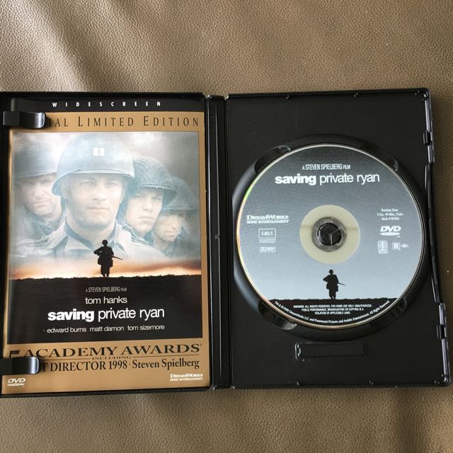 Saving Private Ryan DVD Special Limited Edition Widescreen, TV & Home ...