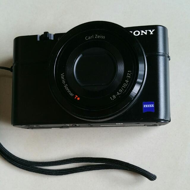 Sony Rx100 M2 With External Battery Charger, Photography, Photography ...