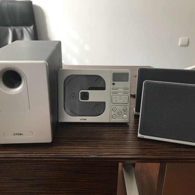 TDK Stereo - AM/FM/CD 2 Speakers & Sub Woofer, Audio, Soundbars ...