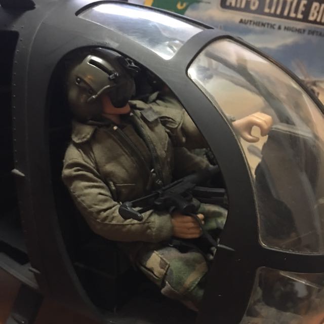 1/6 Little Bird Helicopter + 2 Pilots + 4 Soldiers, Hobbies & Toys ...