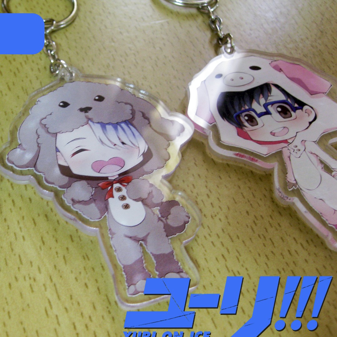 Acrylic Keychains: Yuri On Ice (Yuri Katsuki), Hobbies & Toys, Toys ...