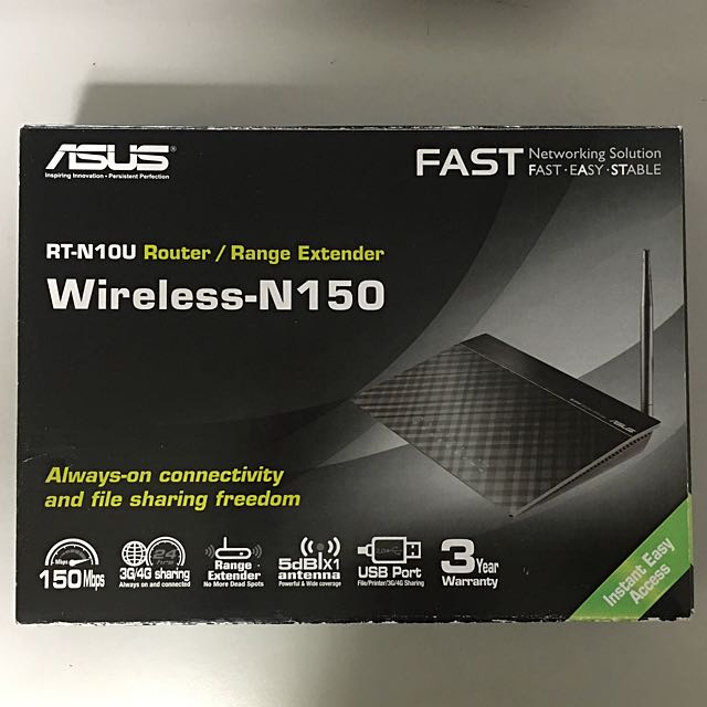 Asus Wireless Router N150, Computers & Tech, Parts & Accessories ...