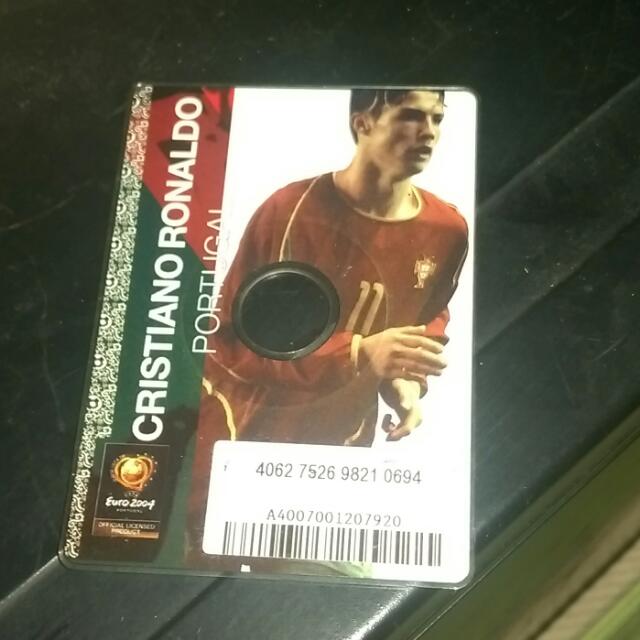 Cristiano Ronaldo Euro 2004 Special Edition CD, Hobbies & Toys, Music ...