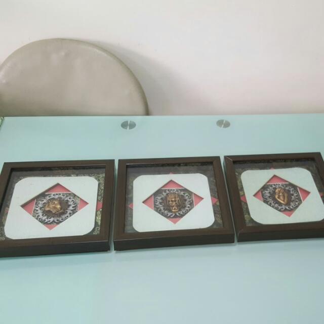 三合display RAT 鼠DRAGON龙 MONKEY猴 in a set, Furniture & Home Living, Home ...