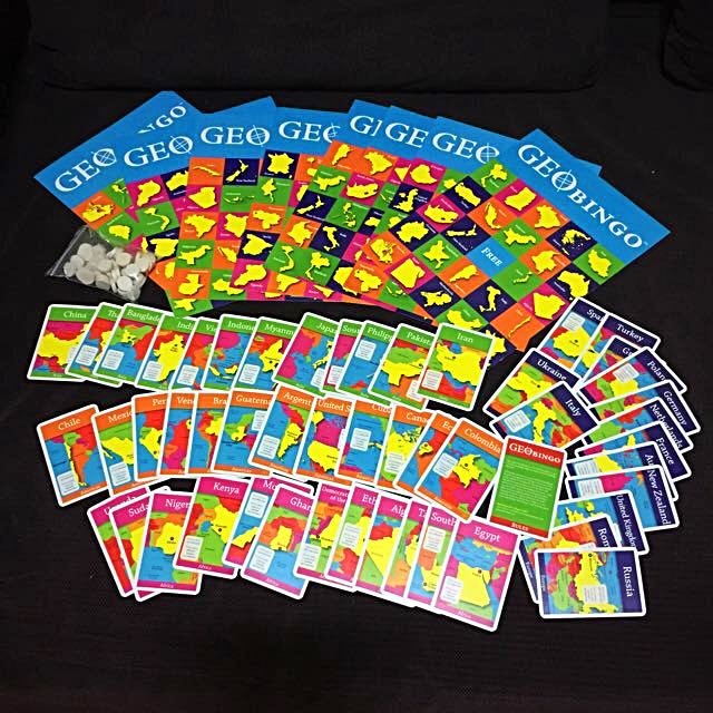 GEO TOYS - World Geography Board Game, Hobbies & Toys, Toys & Games on ...