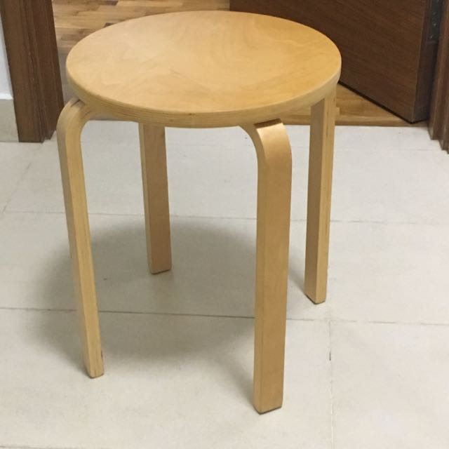 Ikea Stool, Furniture & Home Living, Furniture, Chairs on Carousell