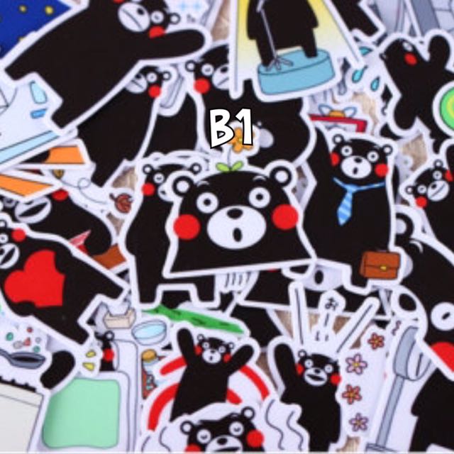 KUMAMON STICKERS!!!!, Hobbies & Toys, Stationery & Craft, Craft ...
