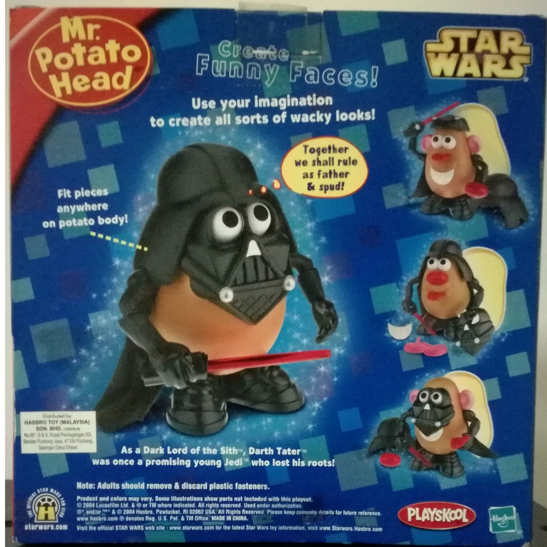 Mr. Potato Head Darth Tater Star Wars Collection, Hobbies & Toys ...