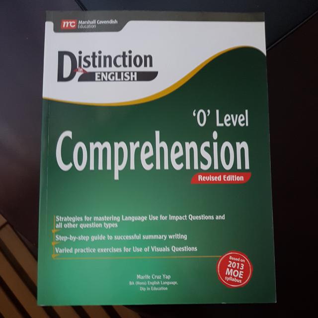 O Level English Comprehension, Hobbies & Toys, Books & Magazines ...
