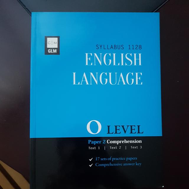 O Level English Comprehension Book, Hobbies & Toys, Books & Magazines ...