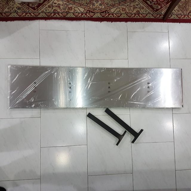 Solid Wall Rack / Platform With Metal Mount, Furniture & Home Living ...