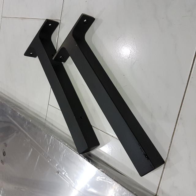 Solid Wall Rack / Platform With Metal Mount, Furniture & Home Living ...