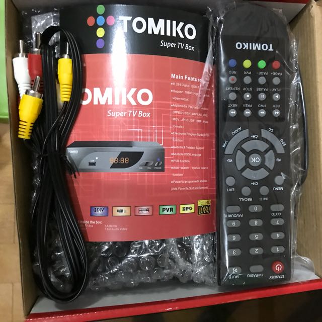 Tomiko Super TV Box, TV & Home Appliances, TV & Entertainment, TV Parts ...