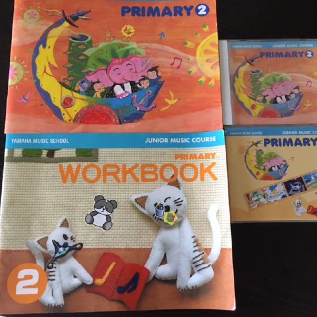 Yamaha JMC Primary 2 Books and CDs, Books & Stationery, Children's ...