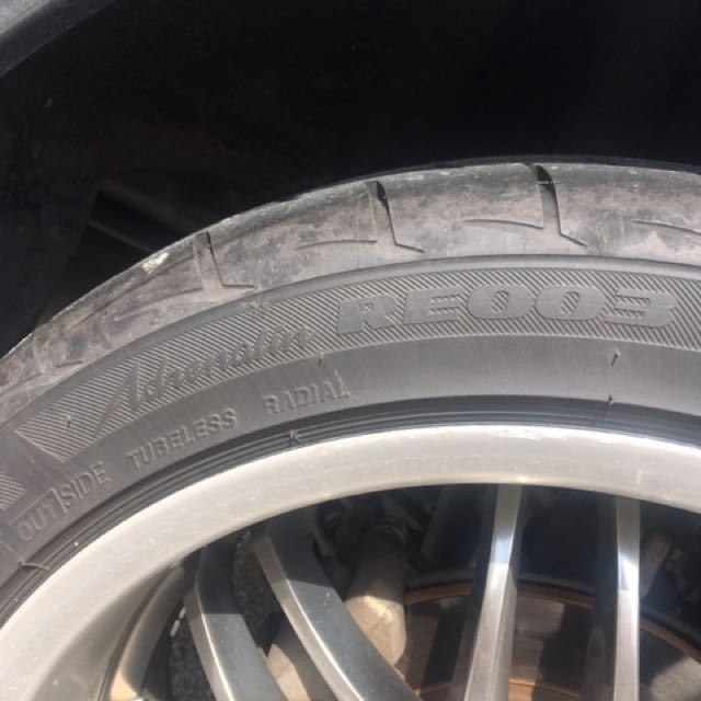Bridgestone Potenza ADRENALIN RE003, Car Accessories on Carousell