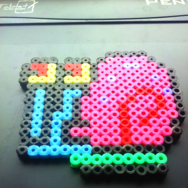 DIY: Gary From Spongebob Out Of Perler Beads!, Hobbies & Toys ...