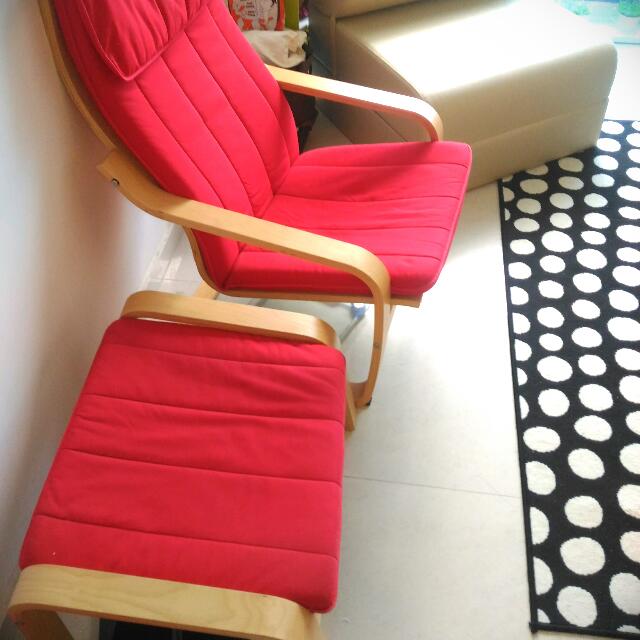 IKEA ARM REST CHAIR, Furniture & Home Living, Furniture, Chairs on ...