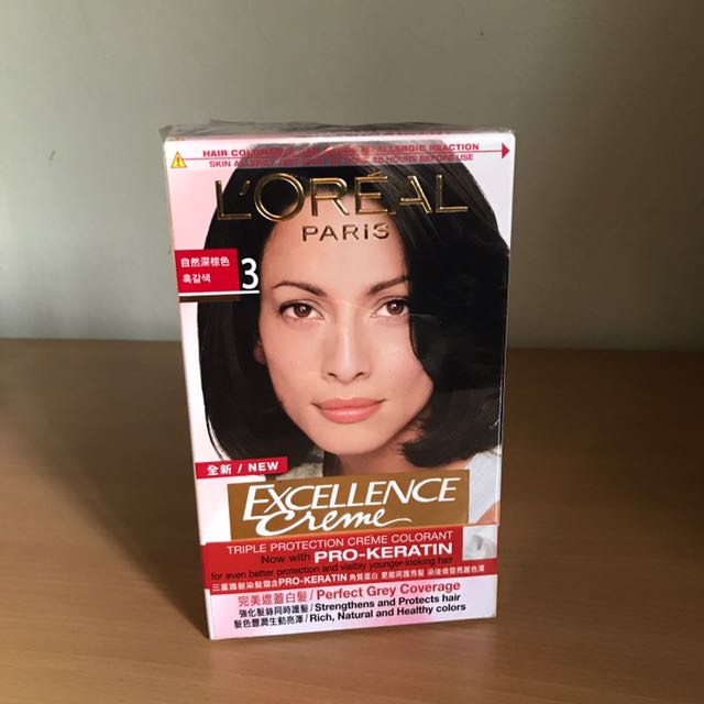 L'Oréal Paris Excellence Creme, Beauty & Personal Care, Hair on Carousell