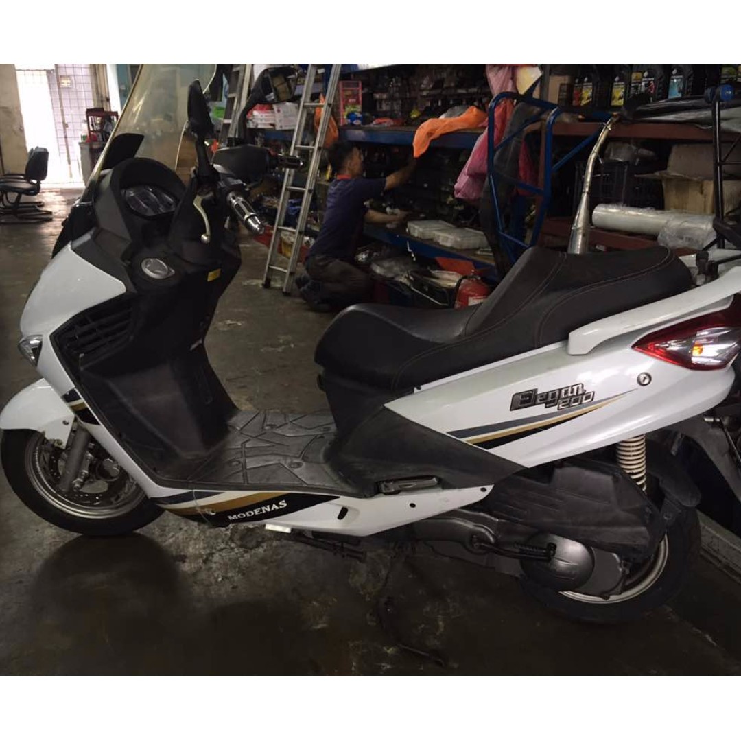 MODENAS ELEGAN 200, Motorbikes on Carousell